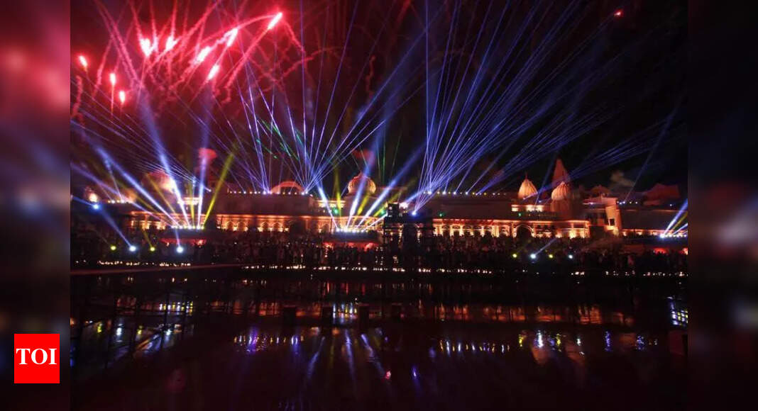 Ayodhya Deepotsav: Ayodhya Deepotsav 2023: Spectacular Drone Show to ...