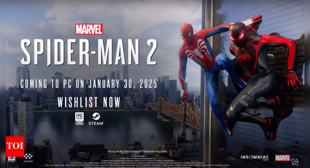 Marvel's Spider-Man 2 PC game launch date confirmed: All the details ...