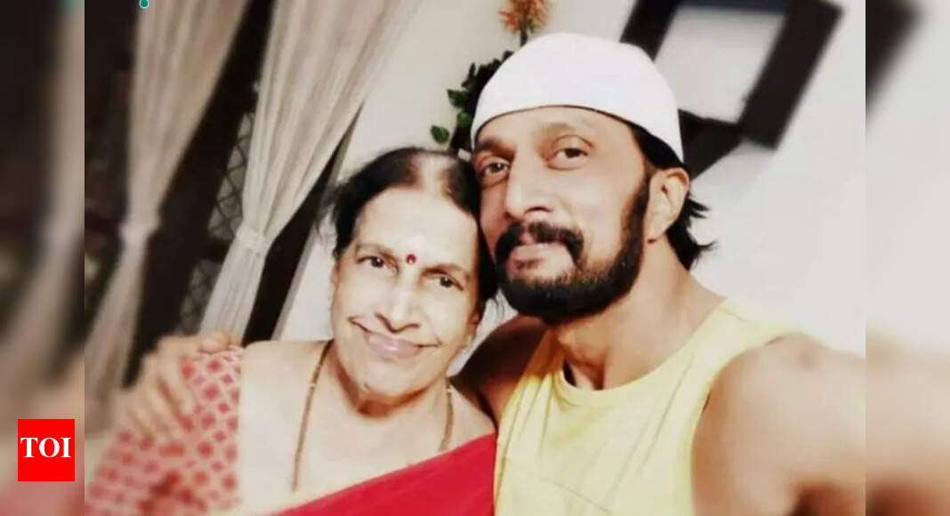 Actor Sudeep’s mother passes away due to age-related ailments | Kannada ...
