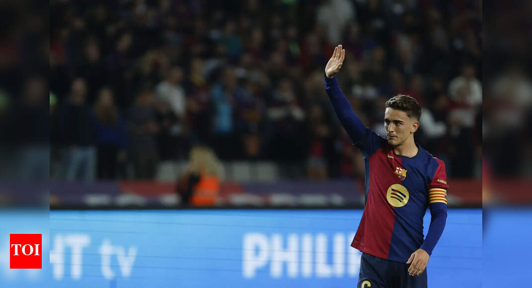 Gavi delighted to be back after 348-day injury layoff | Football News ...