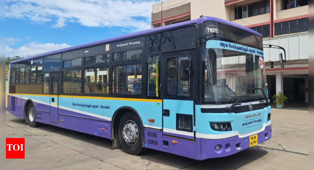 25 ultra-low floor buses to ply on these city routes in Coimbatore soon ...