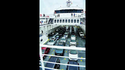 Widening of ferry ramp to facilitate Ro-Ro ferries begins | Goa News ...