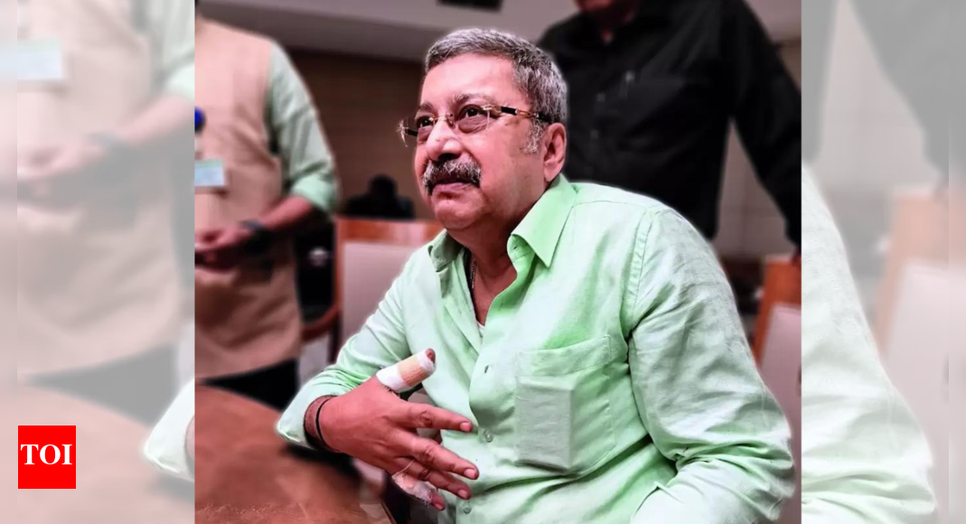 TMC MP: TMC MP smashes bottle, throws it at waqf bill JPC chief | India News - Times of India