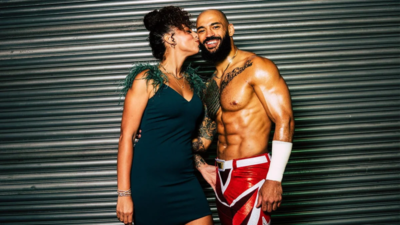 Ricochet responds to rumors of Fiancée Samantha Irvin being AEW-bound | WWE News - Times of India