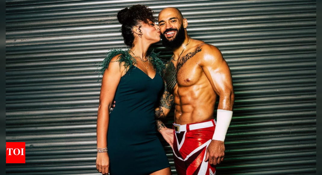 Ricochet responds to rumors of Fiancée Samantha Irvin being AEW-bound | WWE News - Times of India