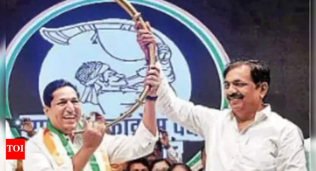 Sandeep Naik Joins NCP (SP) to Contest Belapur Elections After BJP ...