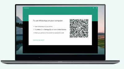 How to use WhatsApp Web: A step-by-step guide - The Times of India