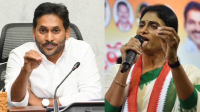 'No love left': Why Jagan Reddy has moved tribunal against sister Sharmila | India News - The ...