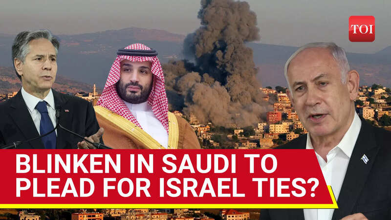 Blinken In Saudi 'Pleads' For Israel Ties; Watch Crown Prince MBS ...