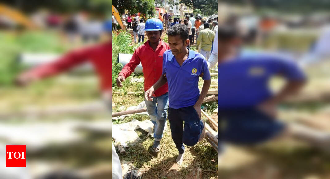 Partially Deaf Worker Saves Lives in Bengaluru Building Collapse ...