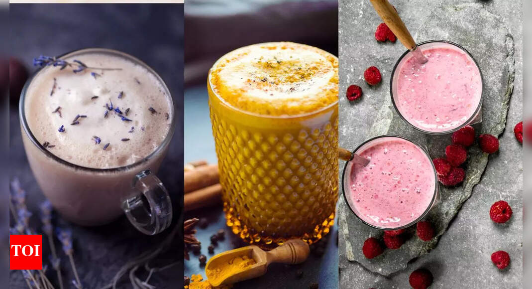 6 Milk-based drinks to help fix irregular sleep patterns | - Times of India