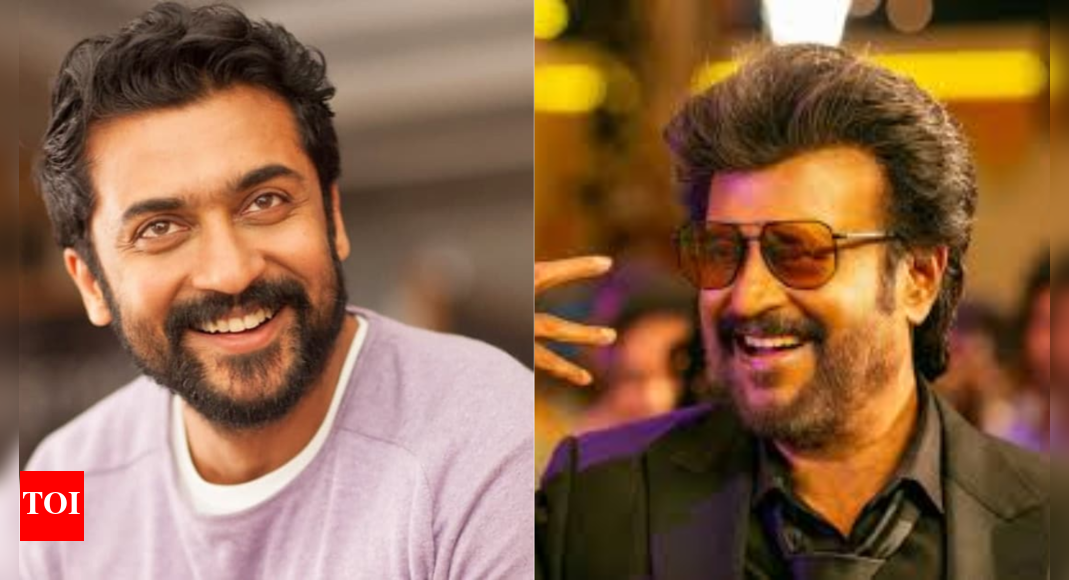 Suriya honors Rajinikanth; says, "Superstar is always Rajini sir for us ...