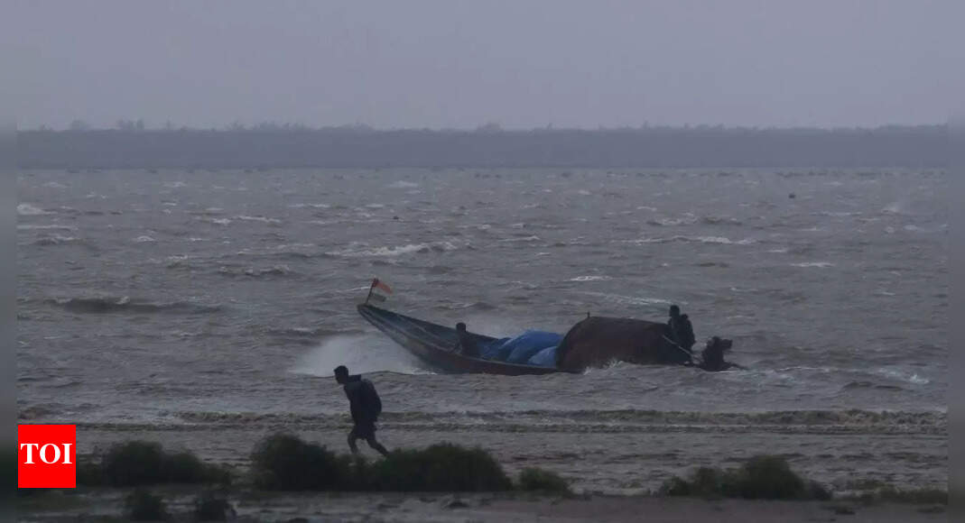 Cyclone Dana to make landfall in Odisha and West Bengal: Striking visuals of uprooted trees ...