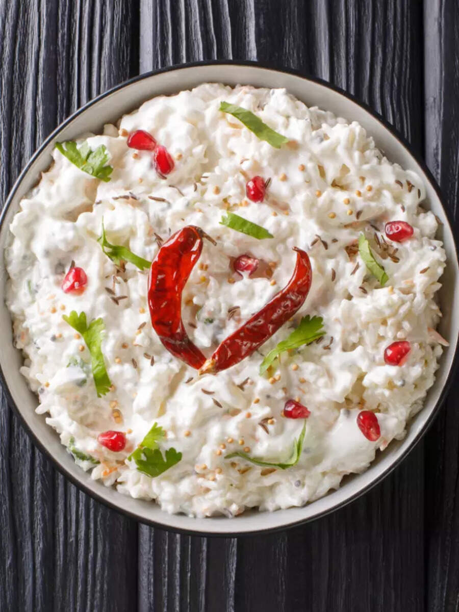 Curd Rice Recipe: How to make Curd Rice with veggies and chia seeds ...