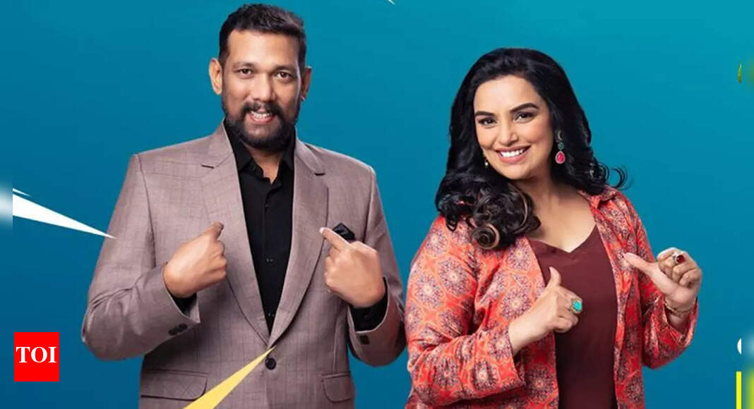 Sabumon and Shwetha are back; set to host the new game show 'Enkile ...