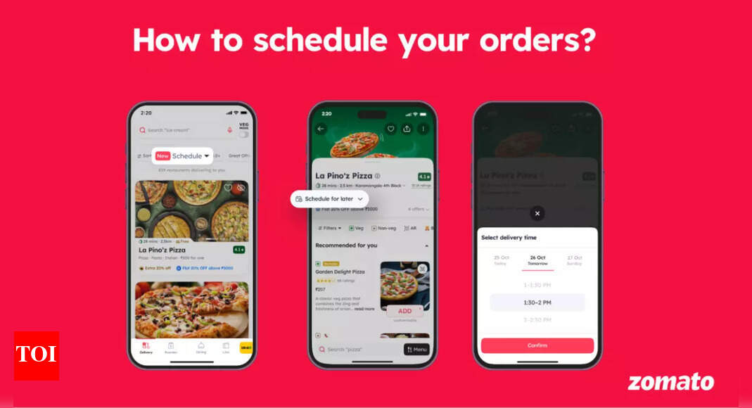 Zomato launches Order Scheduling feature: What is it and how it works ...
