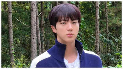 BTS' Jin impresses with rock star look in pre-release single "I’ll Be There" | - Times of India