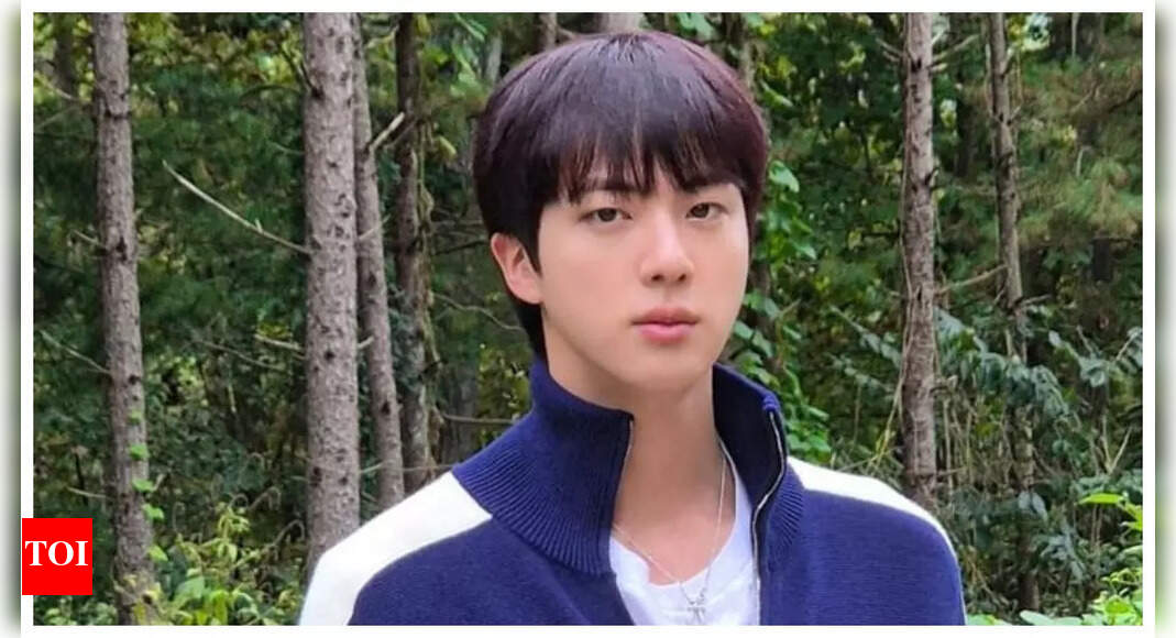 BTS' Jin impresses with rock star look in pre-release single "I’ll Be There" | - Times of India