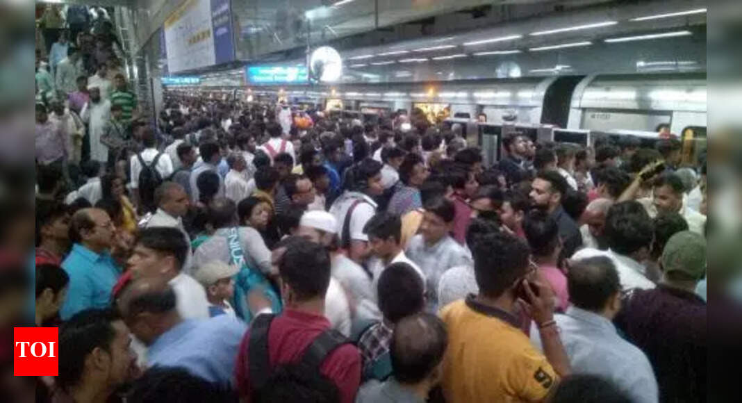 Signalling Issue Disrupts Delhi Metro's Violet Line for Nearly an Hour ...