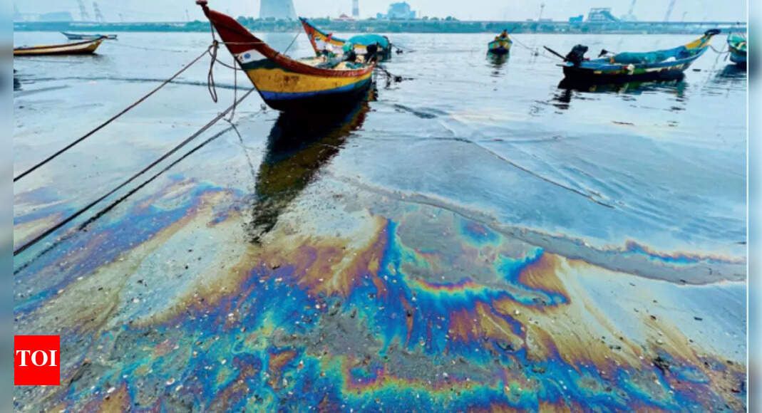 Ennore oil spill: Rs 73 crore penalty imposed on Chennai Petroleum ...