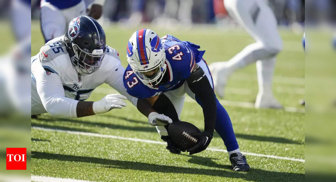 Buffalo Bills Terrel Bernard, Curtis Samuel, and DeWayne Carter are ...