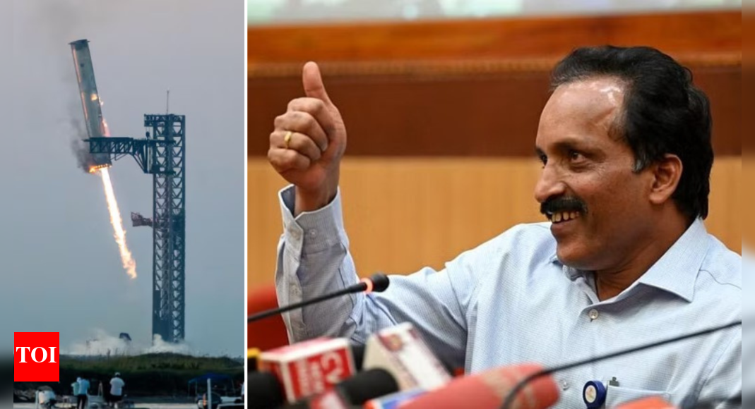 'Elon Musk a great man': Isro chief Somanath praises SpaceX for ...