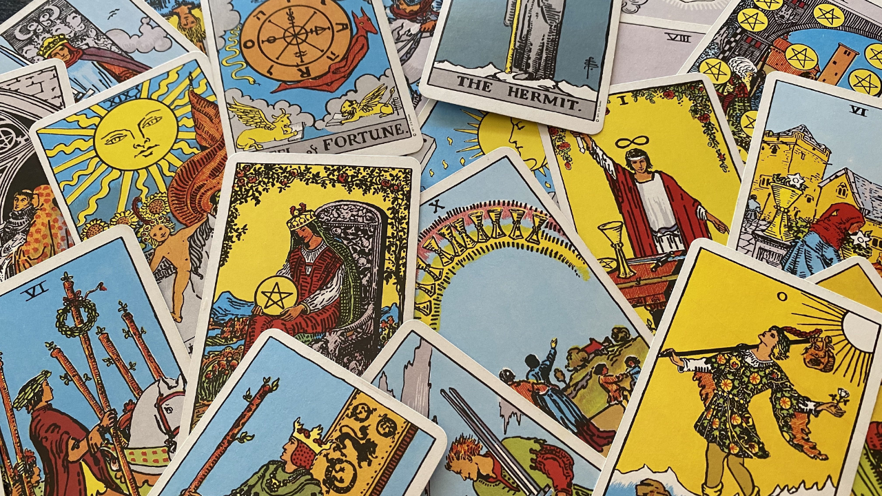 Tarot Card Map БАРОН РИД К. — Magic Map. Oracle Of 54 Cards