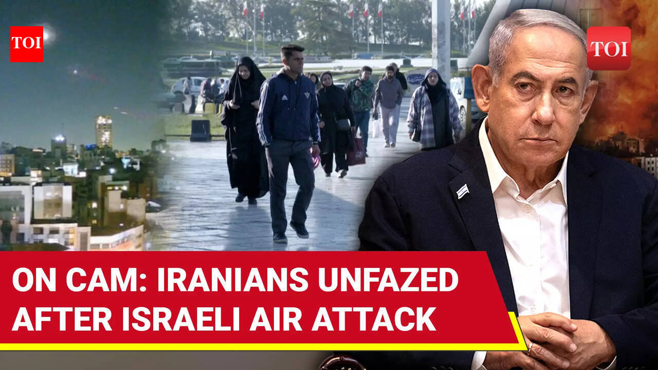 Dramatic Video Shows Iran Military Shooting Down Israeli Missiles Over ...