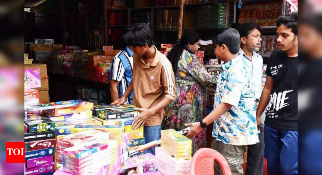 Firecrackers: Prayagraj's 12 Temporary Firecracker Markets: Strict ...