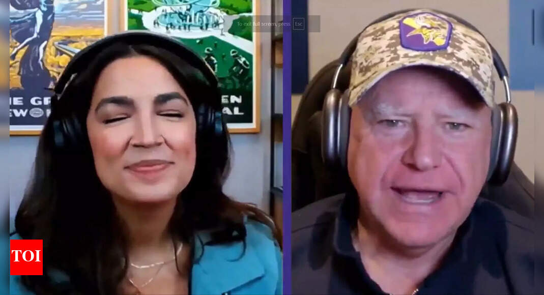 Tim Walz on AOC: Did Minnesota Governor Predict She’d Become Speaker of ...
