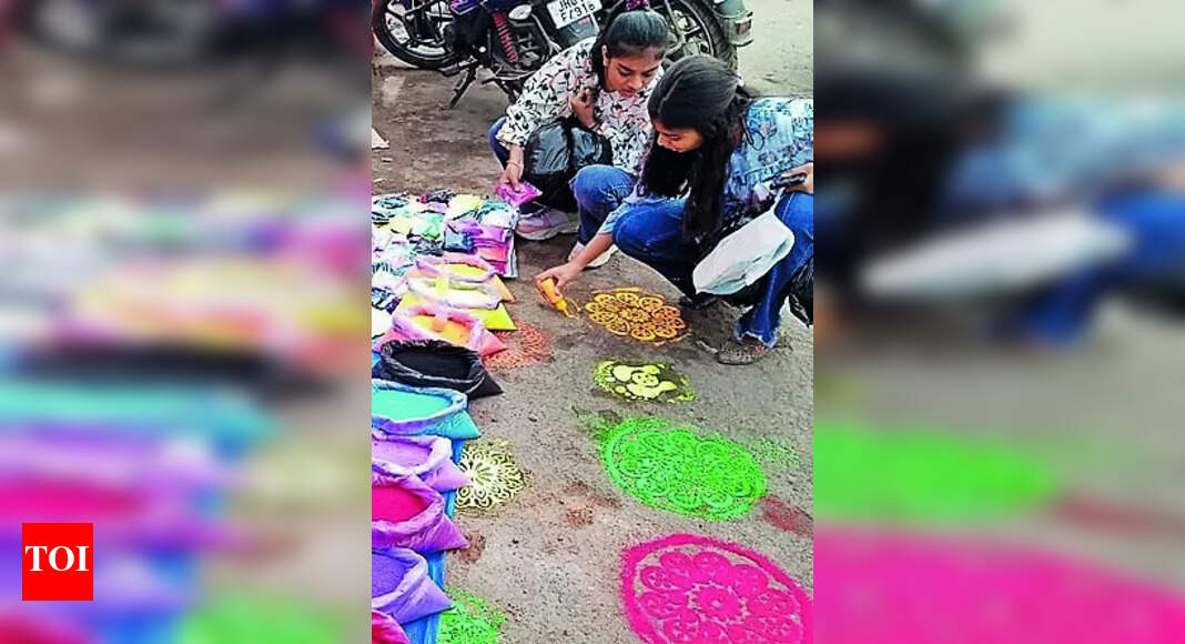 Eco-Friendly Rangoli: Embrace Eco-Friendly Rangoli This Diwali: A Trend ...