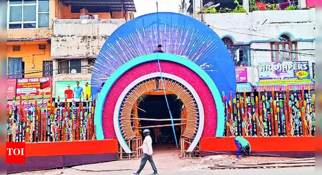 Kali Puja: Grand Kali Puja Pandals Take Shape in Ranchi: A Festival to ...