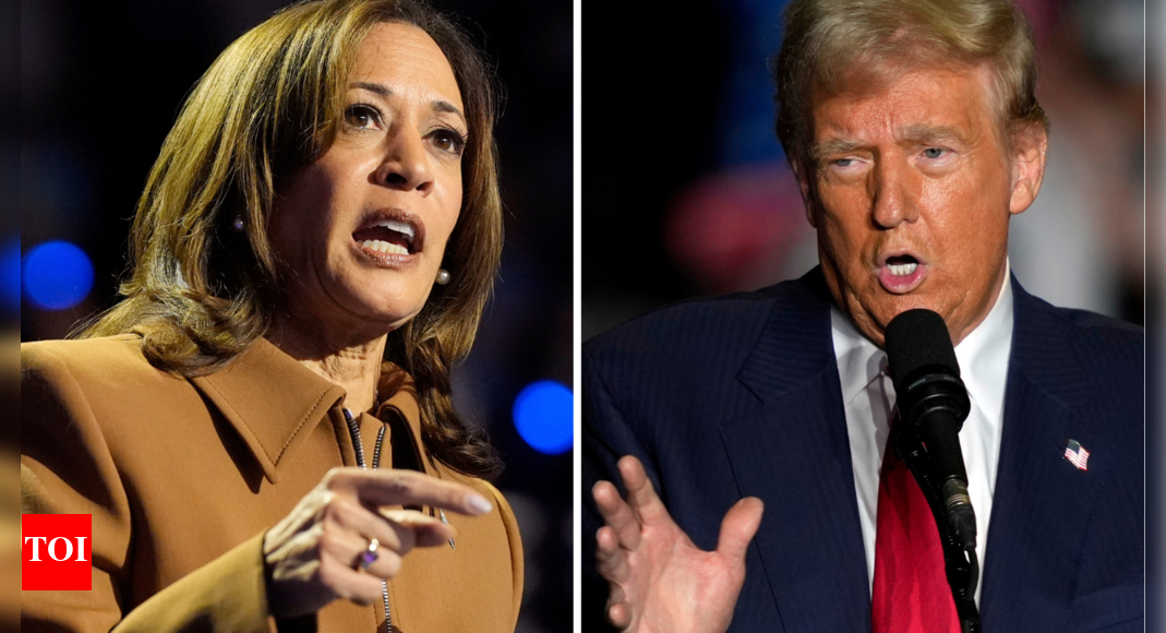 Kamala Harris: In autumn light, Kamala Harris evokes unity theme ...