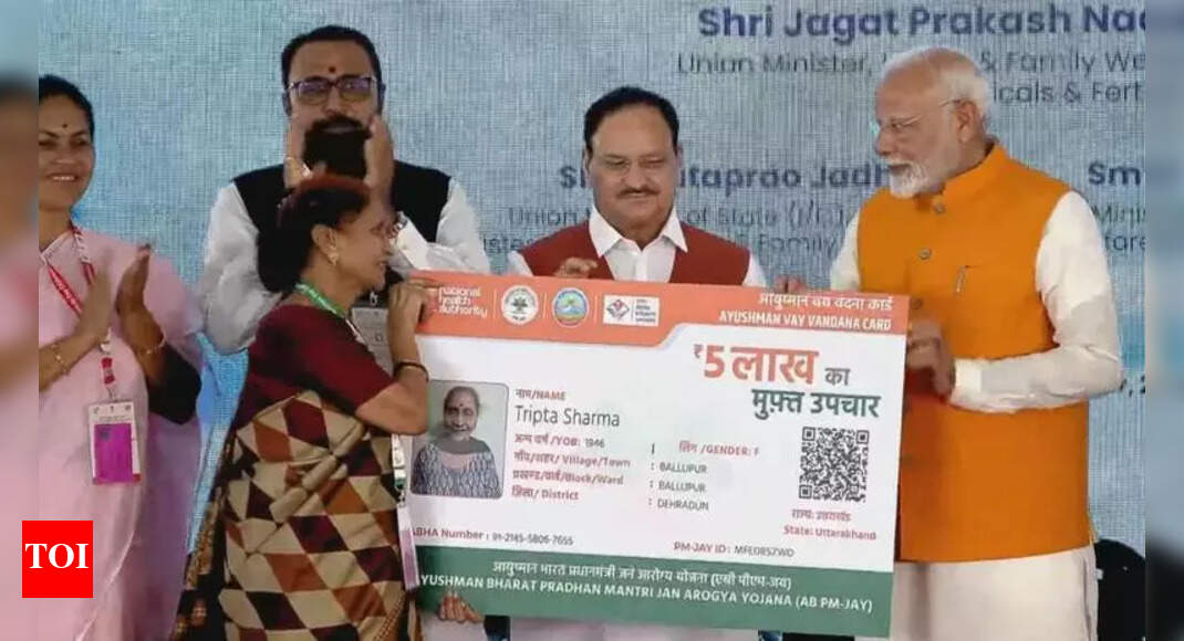 PM-JAY: 79-Year-Old Tripta Sharma Becomes Uttarakhand's First Recipient ...