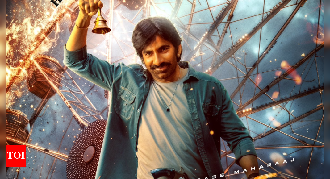 Makers unveil poster for Ravi Teja's 'Mass Jathara'; share release date | - Times of India