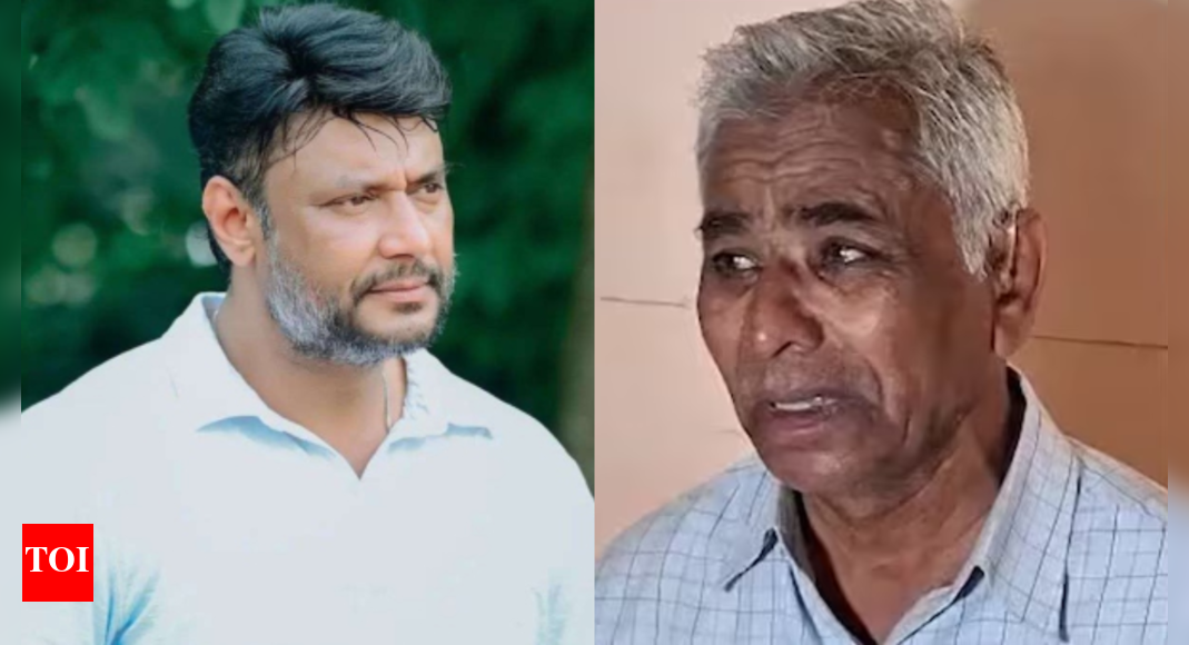 Victim Renukaswamy's father reacts to Darshan Thoogudeepa's interim ...