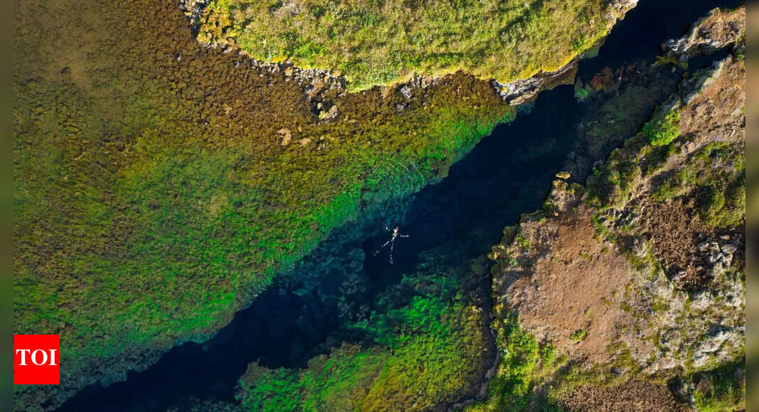 This chilly place on the Earth allows you to snorkel between two ...