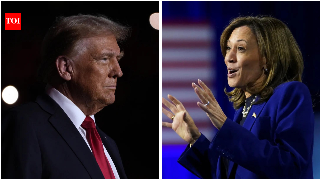 In pictures: Donald Trump, Kamala Harris go all out in last stretch as ...