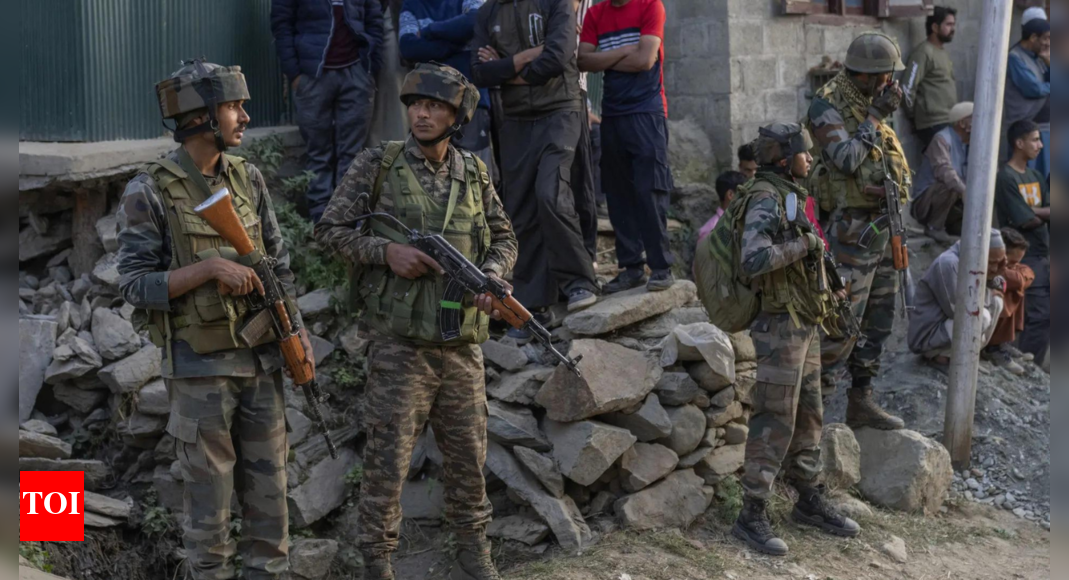 Four security officials injured as three encounters take place in J& three terrorists gunned ...