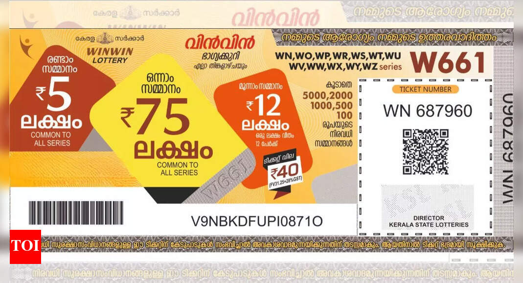 Kerala lottery results: Karunya KR-678 winners for 2 November 2024 ...