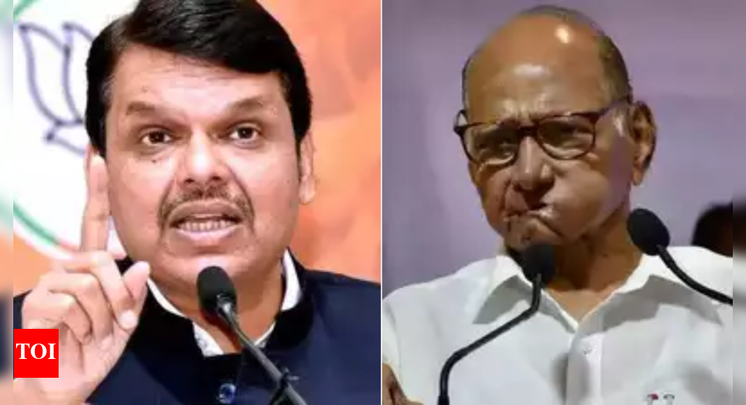 'NCP (SP) chief is hallucinating': Fadnavis rubbishes Pawar's remark about financial aid to ...