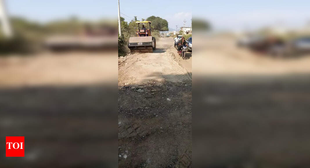 Pothole: Manyam District Road Gets Much-Needed Upgrade as Authorities ...