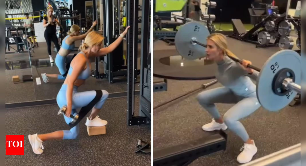 Watch: Ivanka Trump shares her workout routine, says consistency is the ...