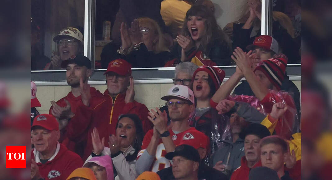 Taylor Swift arrived at the Arrowhead Stadium to support her beau ...