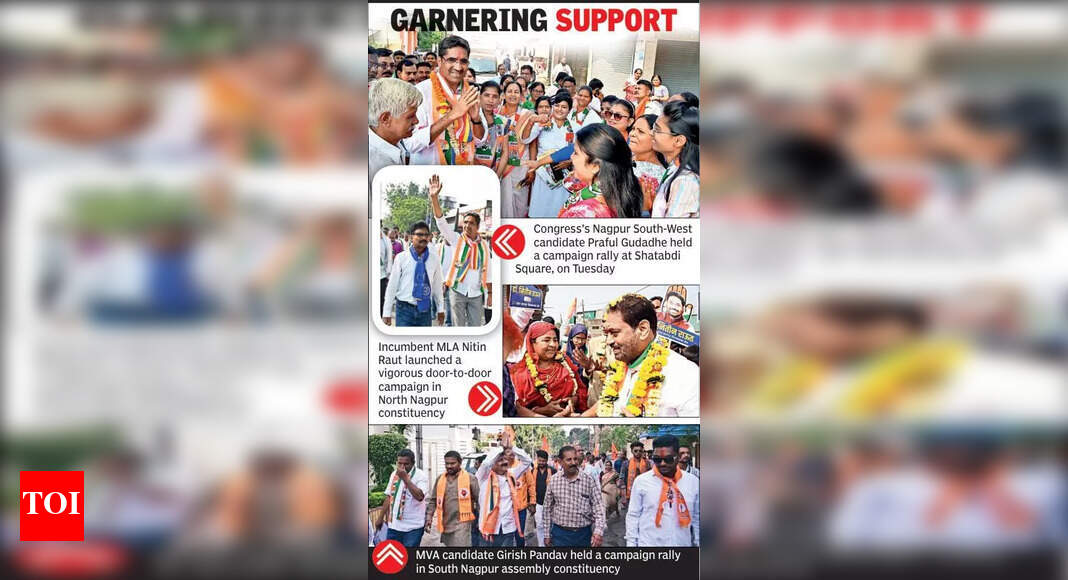 Congress and MVA Boost Campaign Strategies Ahead of Nagpur Assembly ...