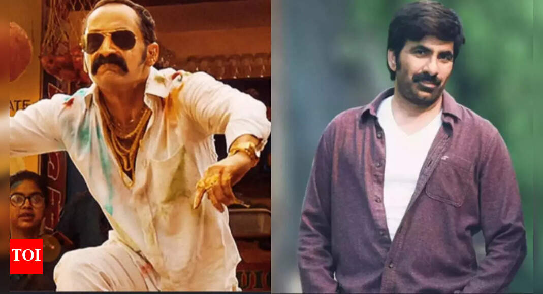 Fahadh Faasil's ‘Aavesham’ Telugu remake to feature Ravi Teja, not ...