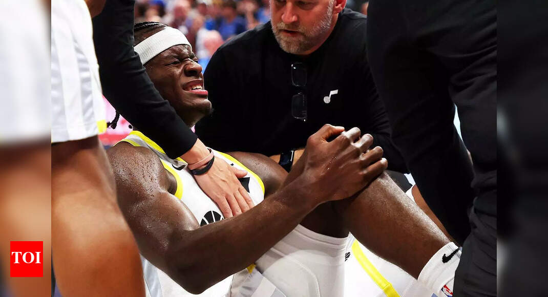 Jazz forward Taylor Hendricks undergoes surgery for leg fracture and ...