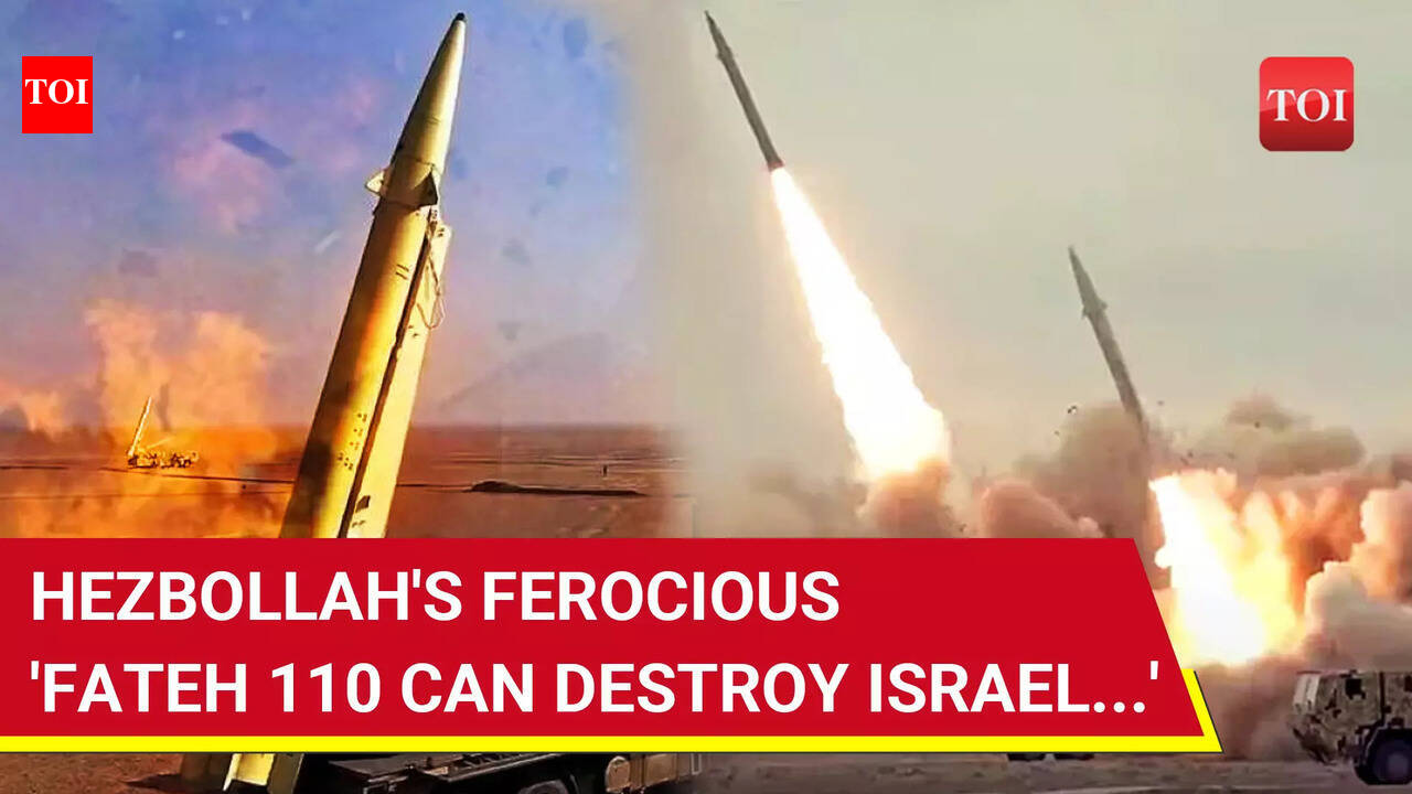 'Fateh 110 Can Destroy Israel...': Hezbollah Dares IDF, Flaunt ...