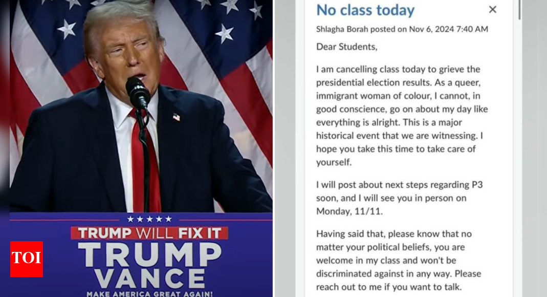 Donald Trump Victory: Michigan professor cancels class after Trump’s ...