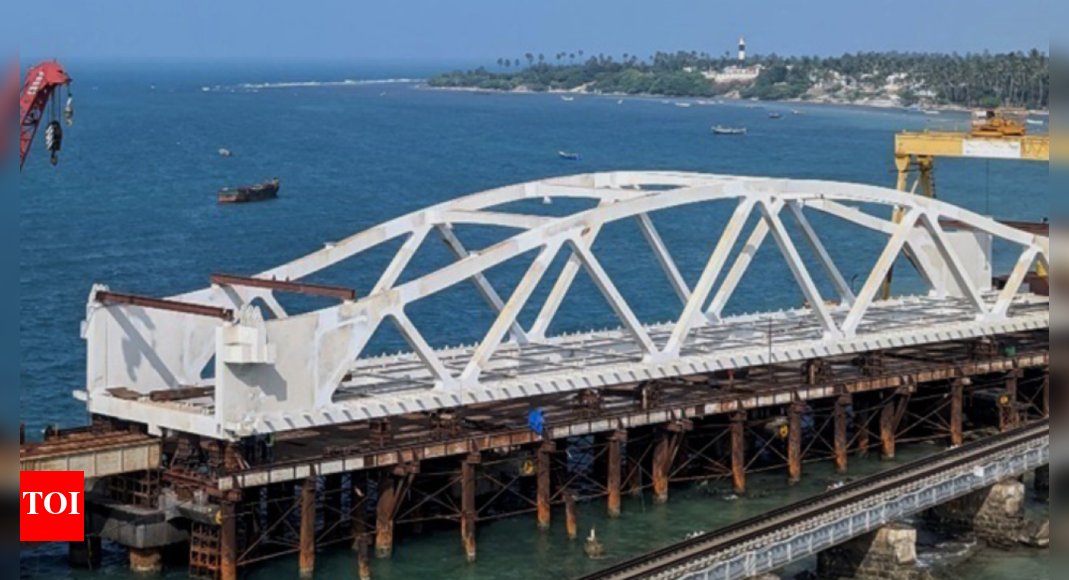 India's First Vertical Lift Rail Bridge Set to Transform Rameswaram ...